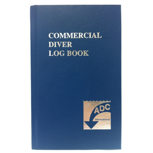ADCI Commercial Diver's Log Book – DiveHelmets.com